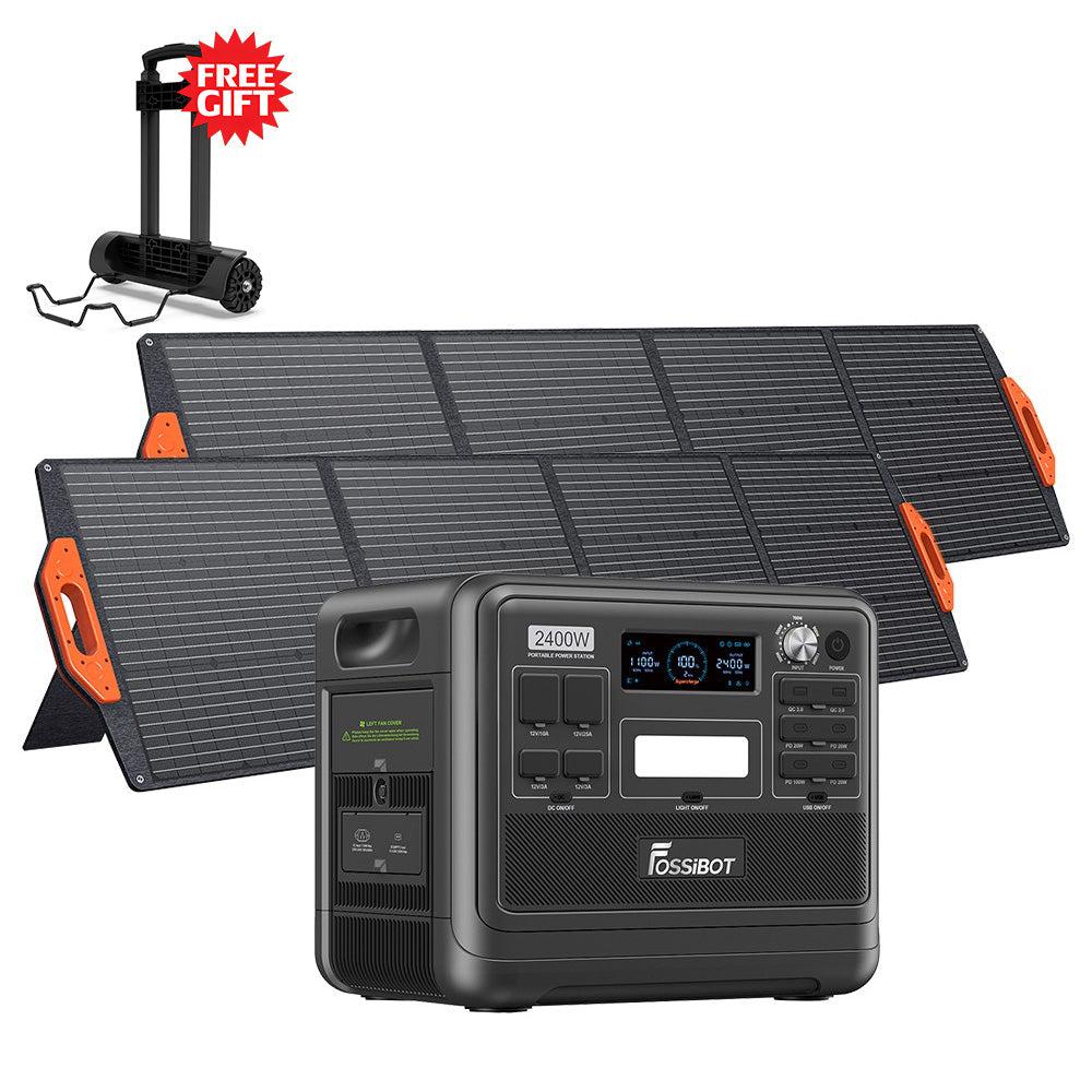 FOSSiBOT F2400 Centrale électrique portable, batterie LiFePO4 2048 Wh ...